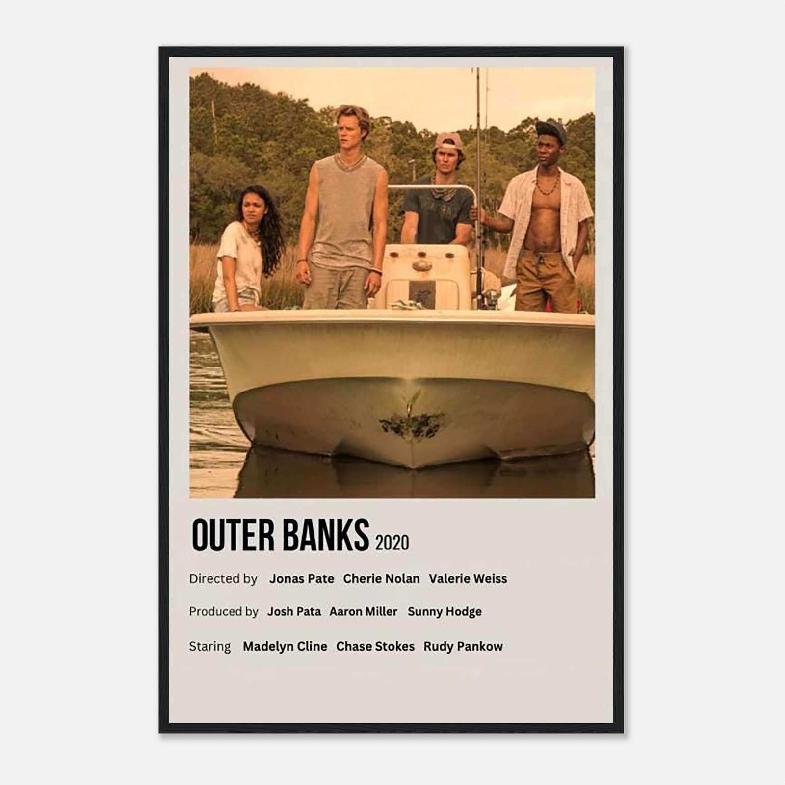 Outer Banks Tv Series Poster, Tv Show Poster, Film Poster, Full-Size ...