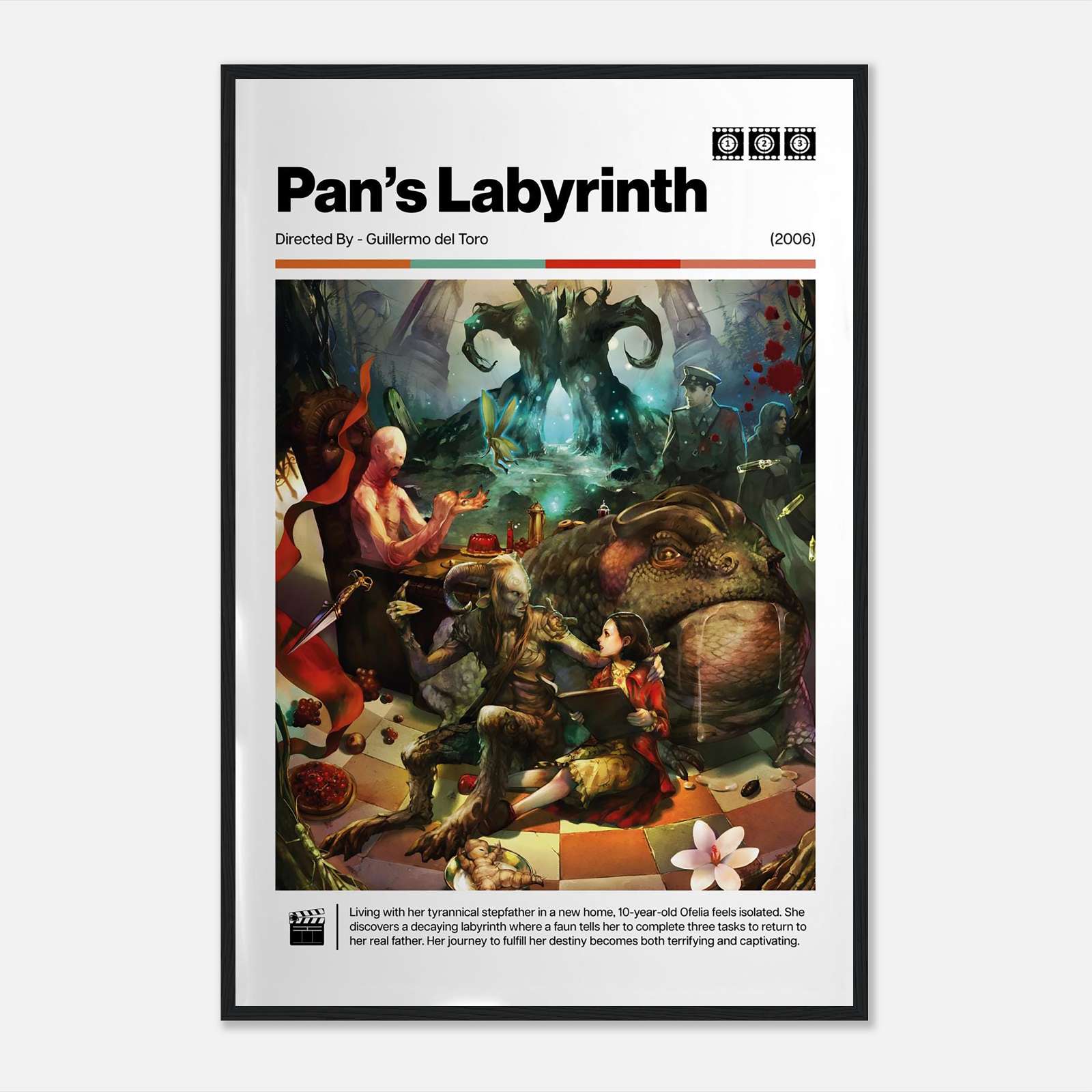 Pans Labyrinth Movie Poster, Tv Series Poster, Film Poster, Full-Size ...