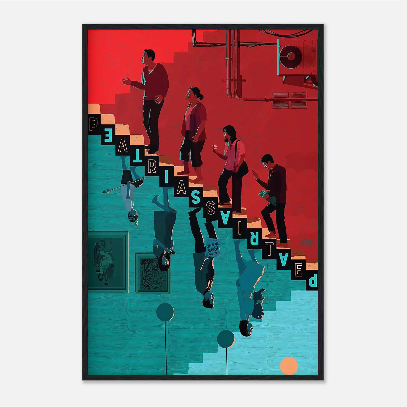 Parasite Poster, Minimalist Movie Poster, Vintage Movie Poster, Full ...