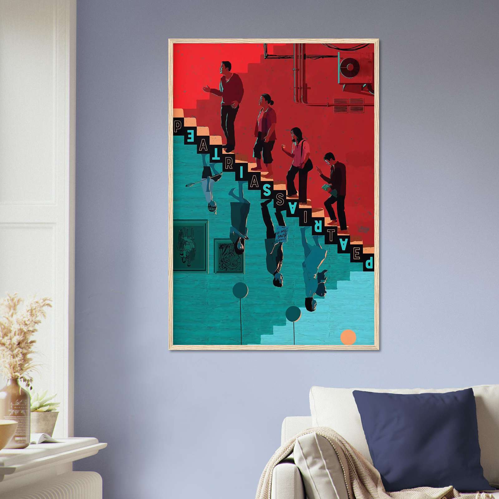 Parasite Poster, Minimalist Movie Poster, Vintage Movie Poster, Full ...