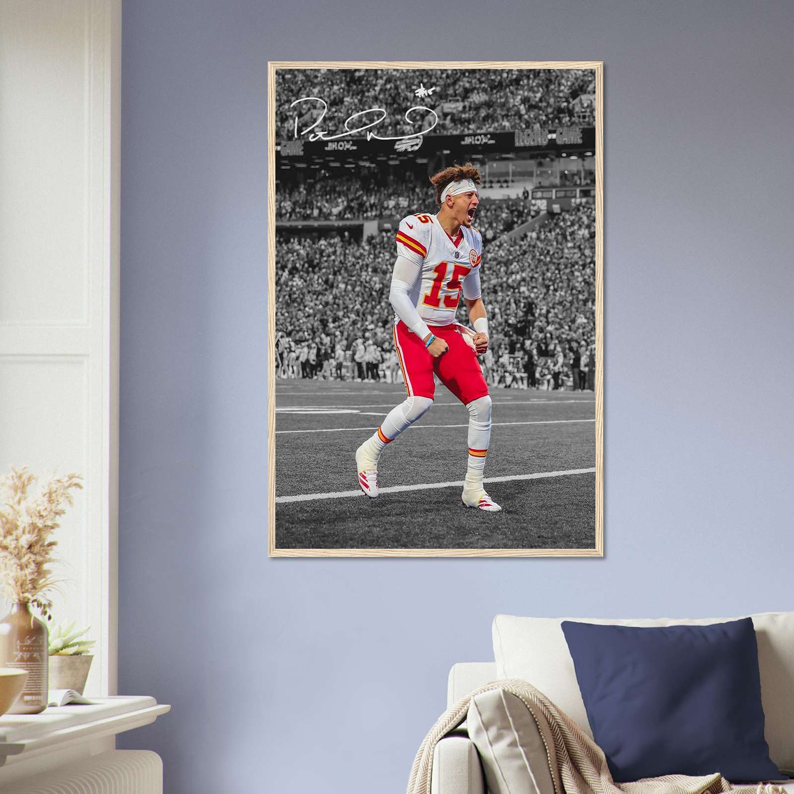 Patrick Mahomes Poster, American Football Poster, Sports Poster ...