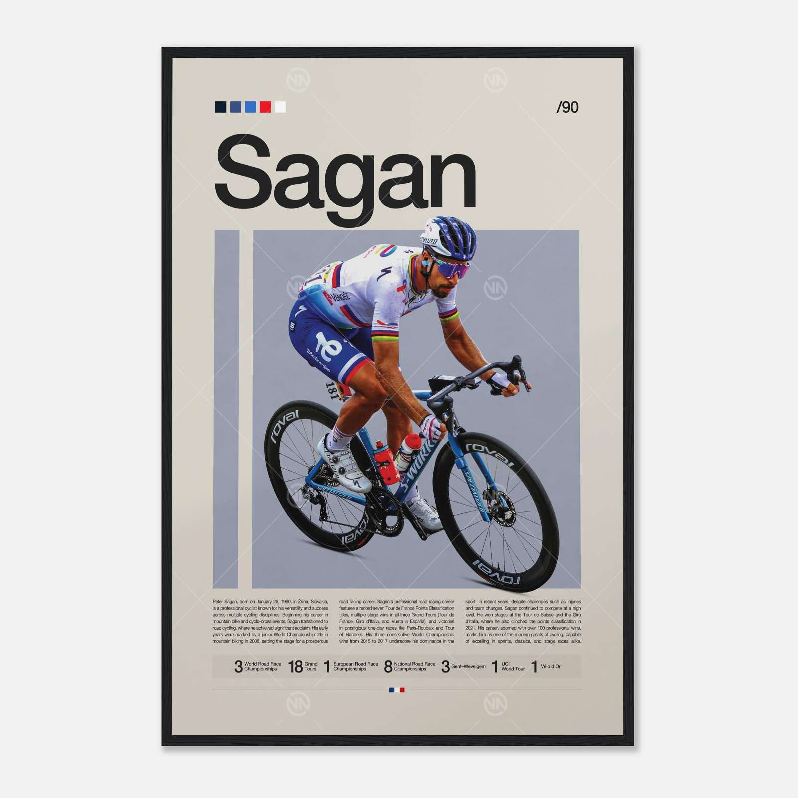Peter Sagan Poster, Cyclist Poster, Workout Poster, Motivational Poster ...