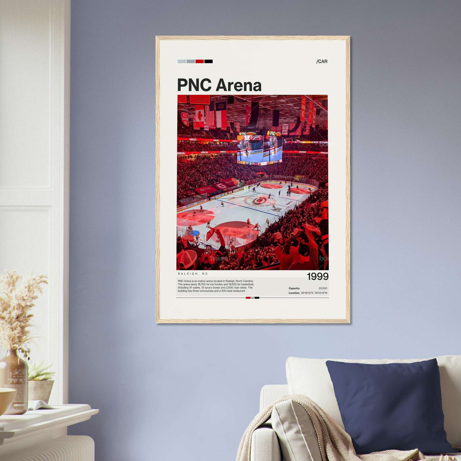 Pnc Arena Poster, Sports Poster, Stadium Poster, Full-Size Poster ...