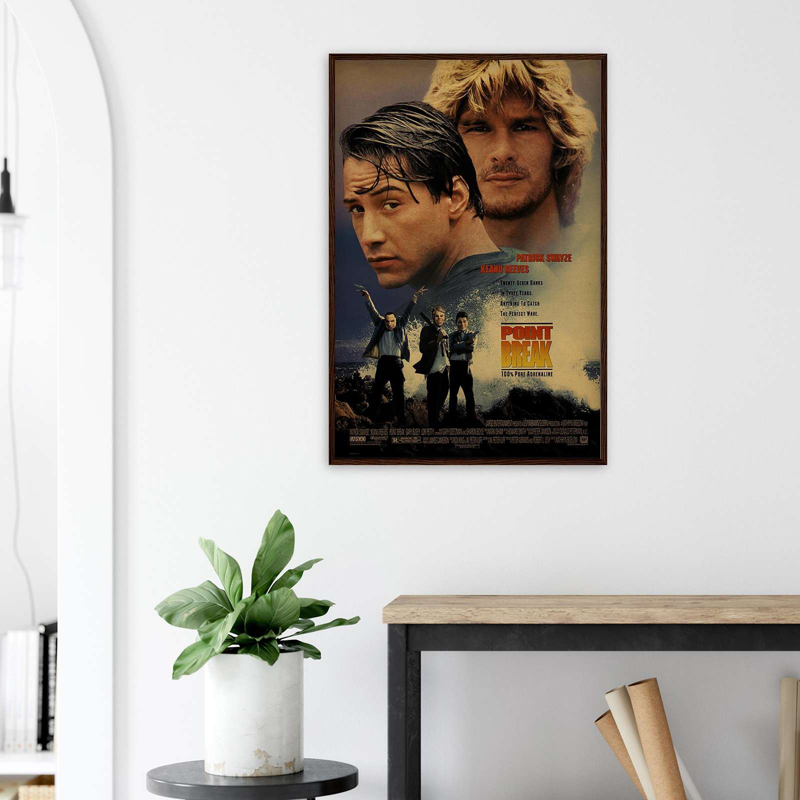 Point Break Movie Poster, Point Break Poster, Vintage Movie Poster ...