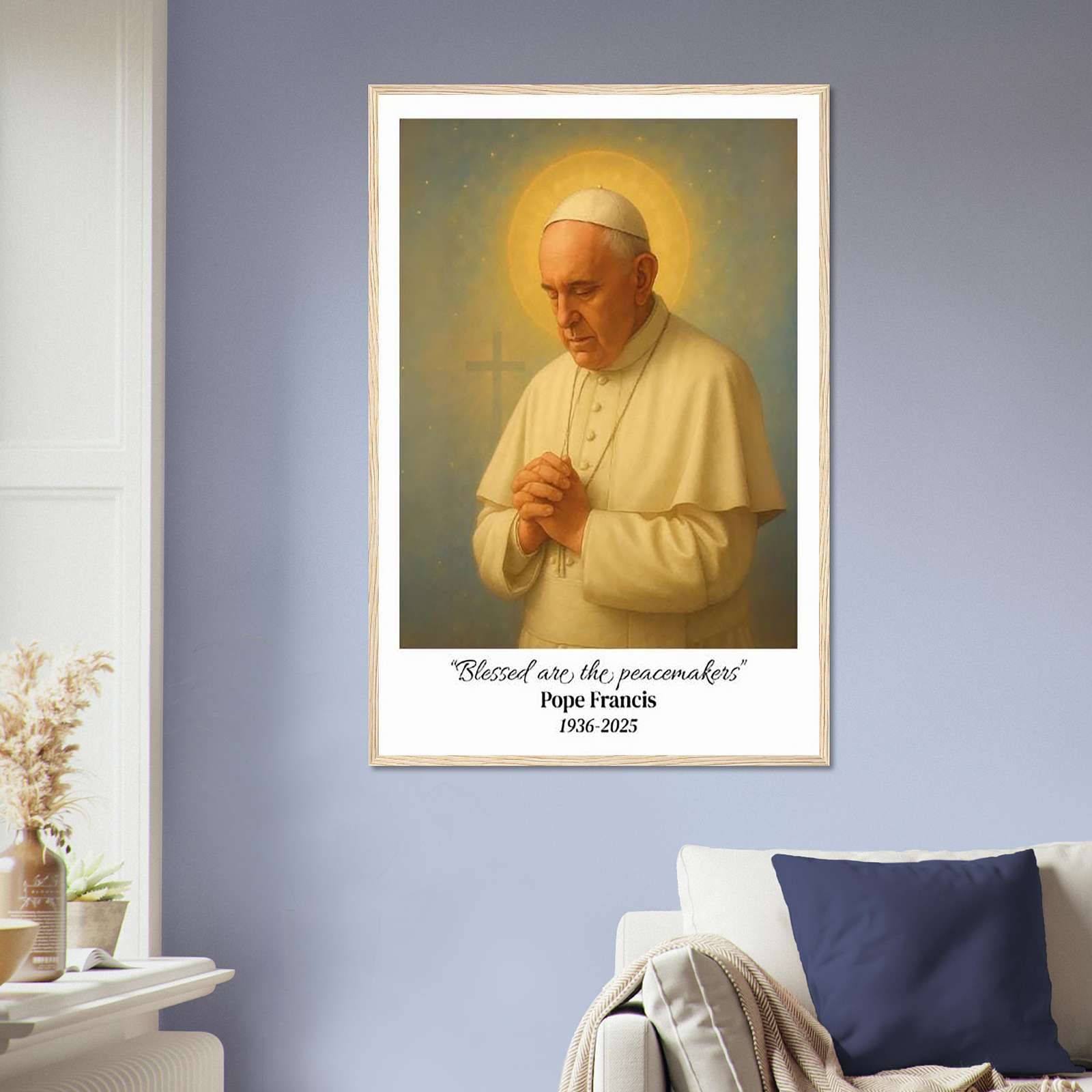 Pope Francis Poster, Pope Francis Memorial Poster 10, Full-Size Poster ...