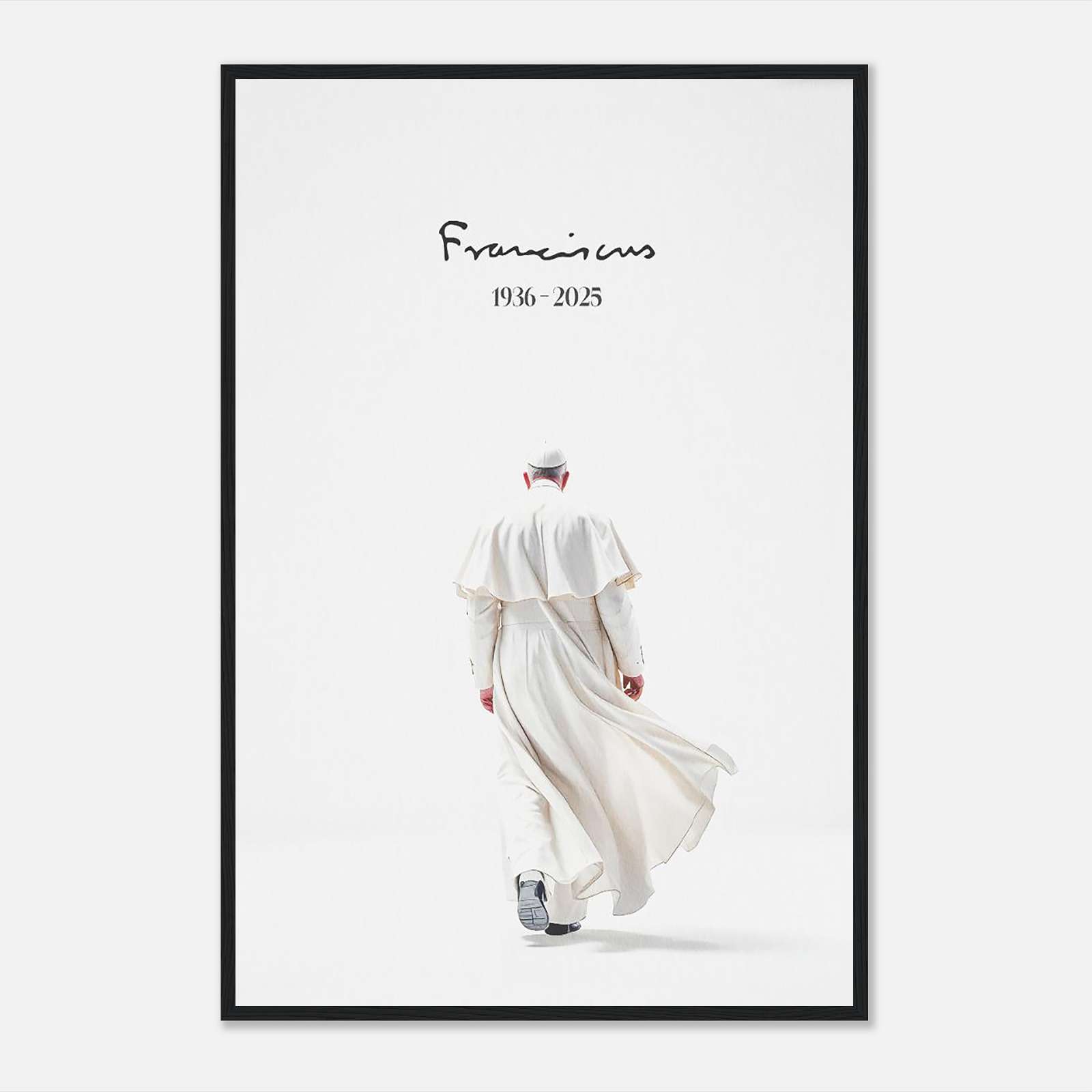 Pope Francis Poster, Pope Francis Memorial Poster 2, Full-Size Poster ...