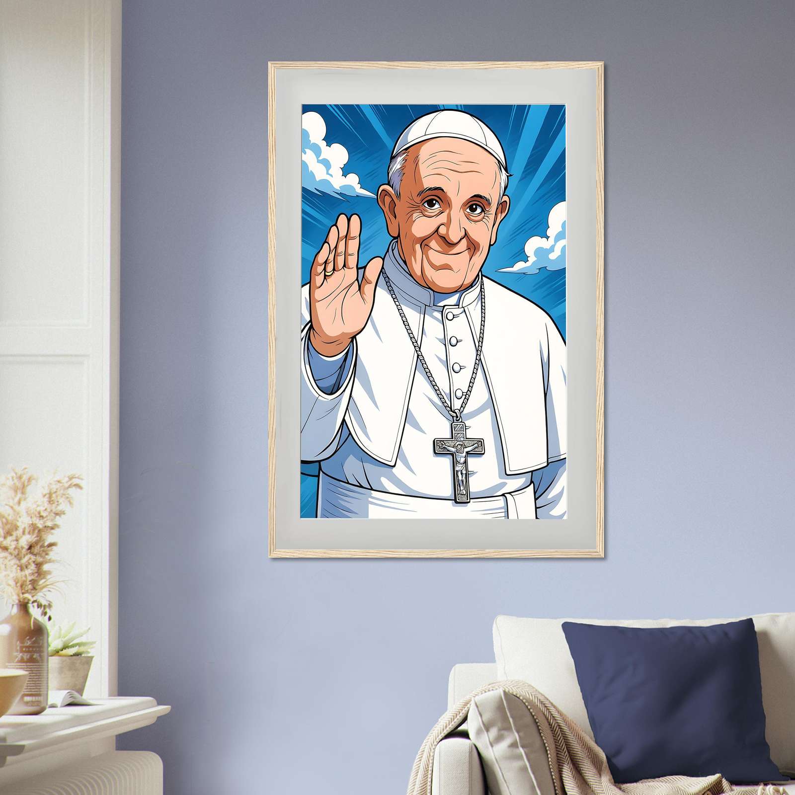 Pope Francis Poster, Pope Francis Memorial Poster 5, Full-Size Poster ...