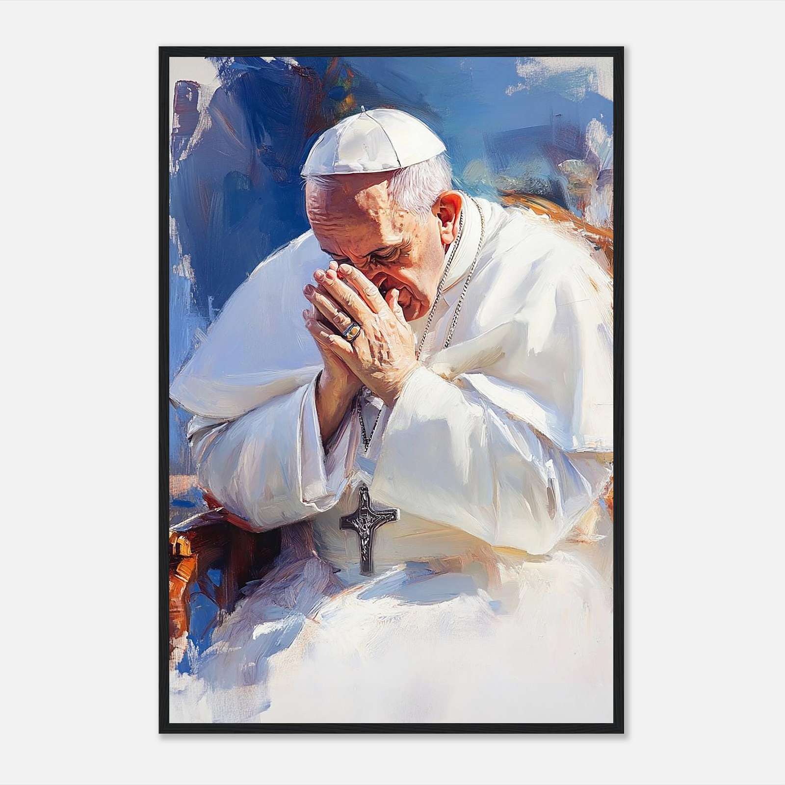 Pope Francis Poster, Pope Francis Memorial Poster 8, Full-Size Poster ...