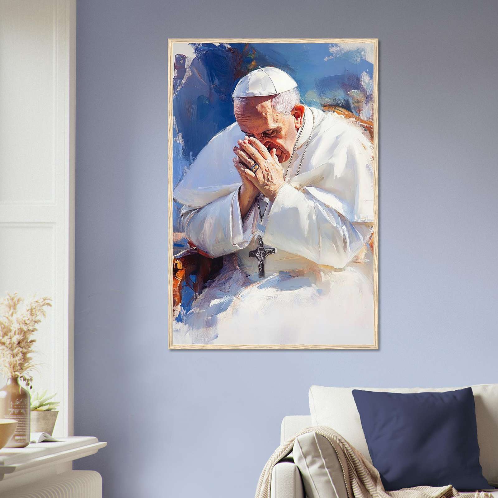 Pope Francis Poster, Pope Francis Memorial Poster 8, Full-Size Poster ...