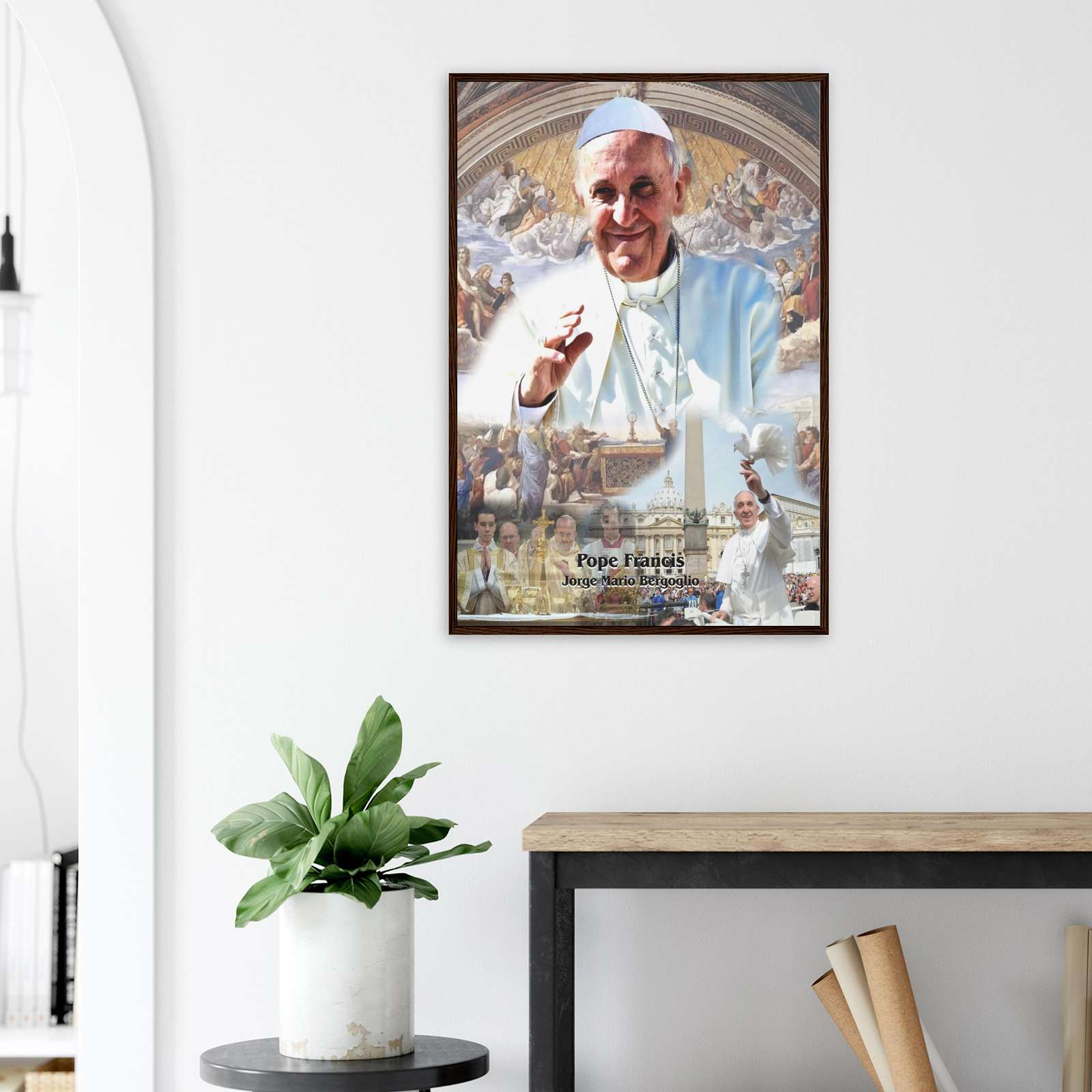 Pope Francis Poster, Pope Francis Memorial Poster, Full-Size Poster ...