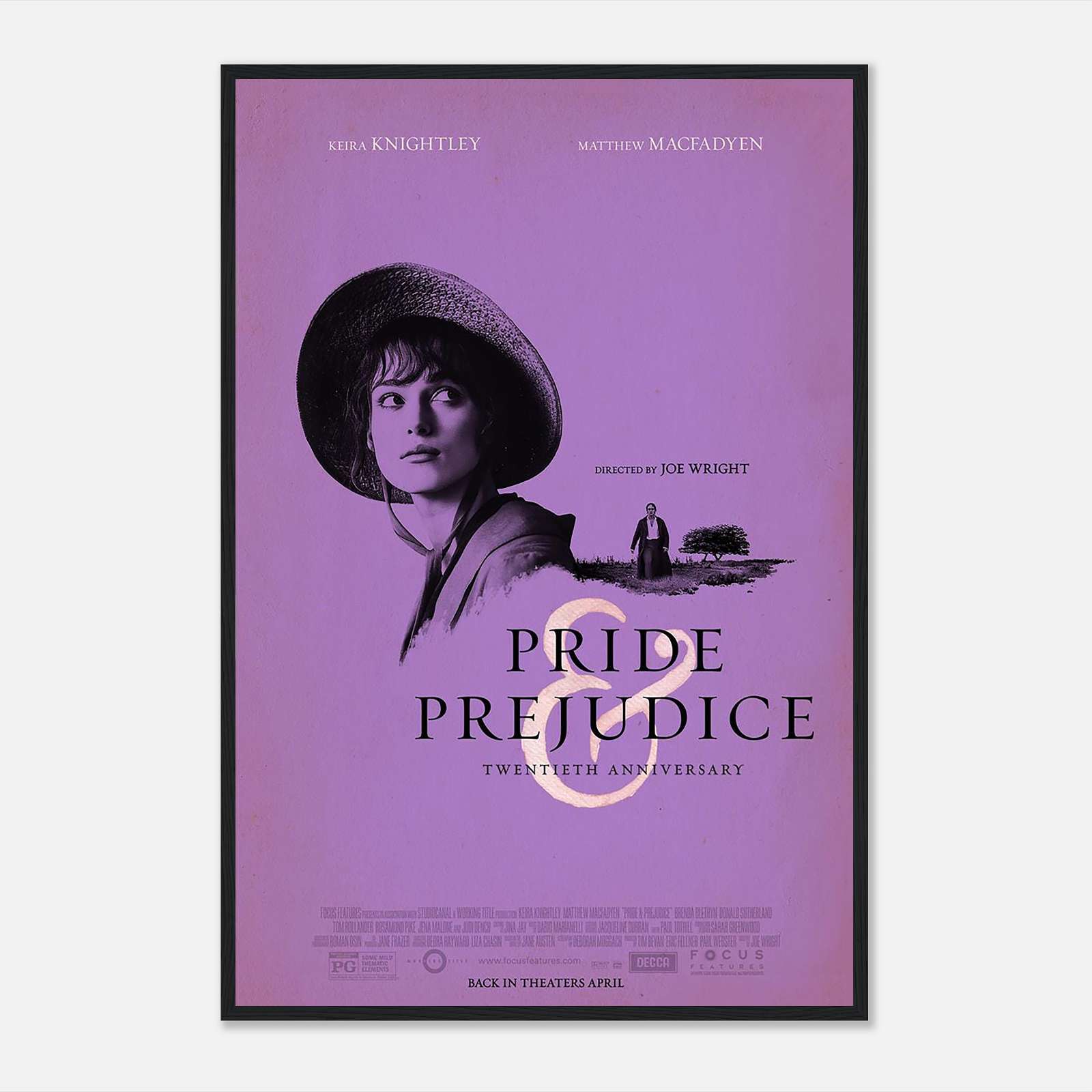 Pride & Prejudice Movie Poster, Vintage Movie Poster, Tv Series Poster ...