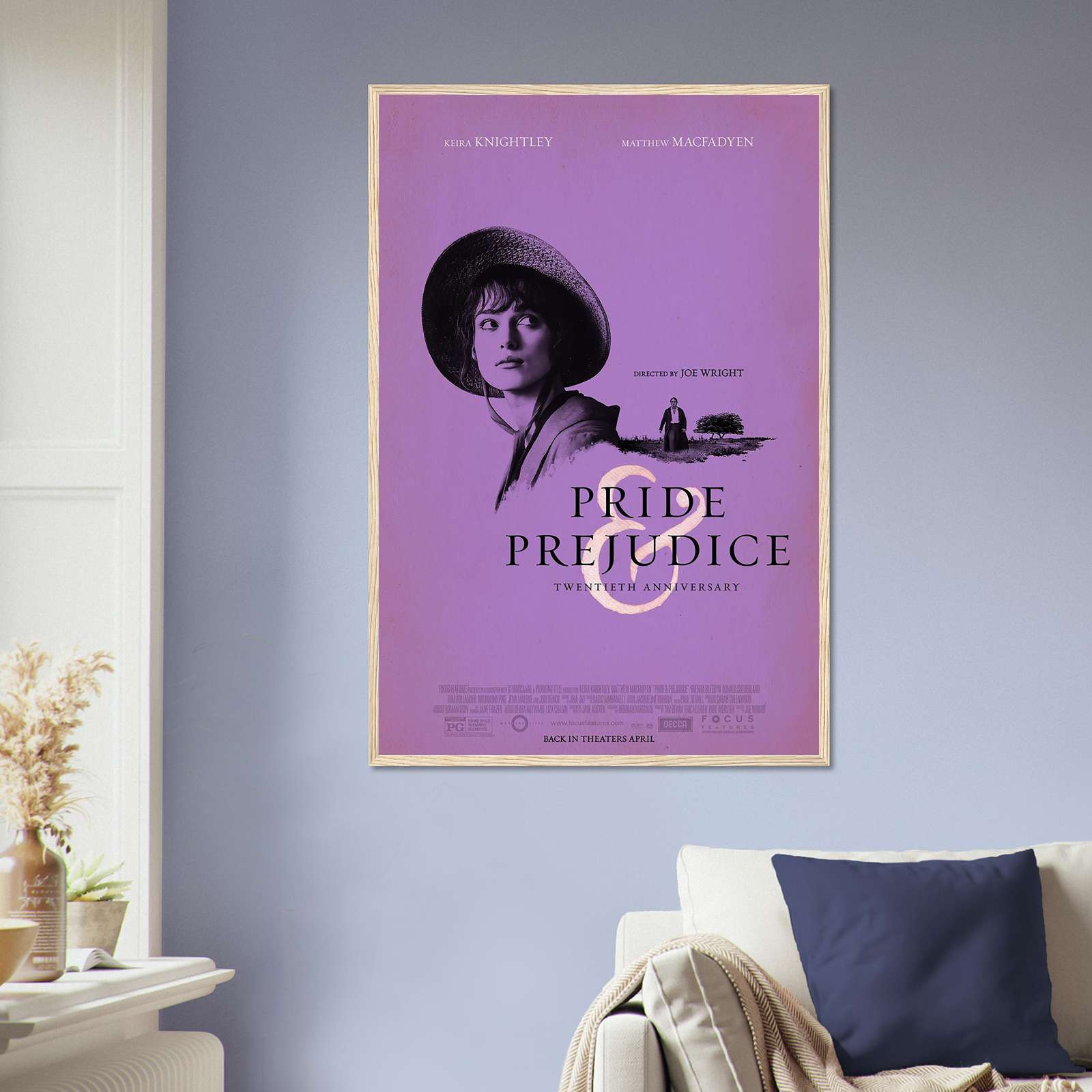 Pride & Prejudice Movie Poster, Vintage Movie Poster, Tv Series Poster ...