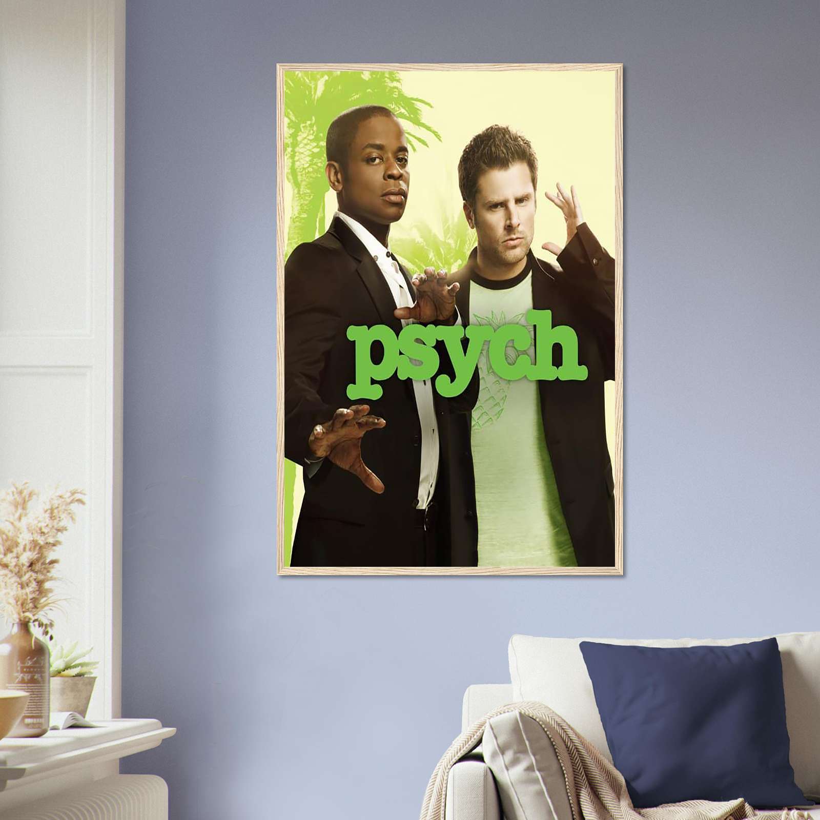 Psych Tv Series Poster, Psych Tv Show Poster, Film Poster, Full-Size ...