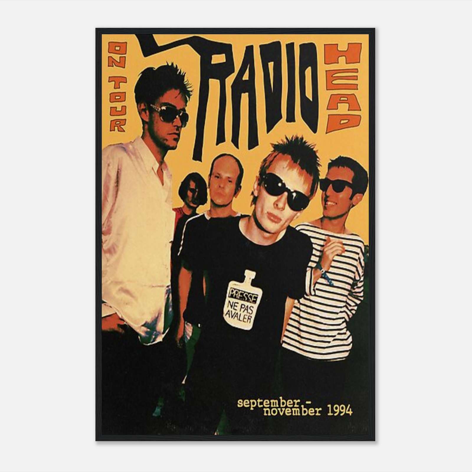 Radiohead Poster, Rolled Posters, Radiohead Poster, Alternative Rock ...
