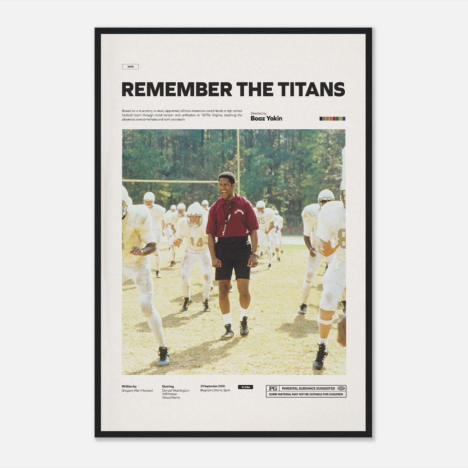 Remember The Titans Movie Poster, Remember The Titans Poster, Movie ...