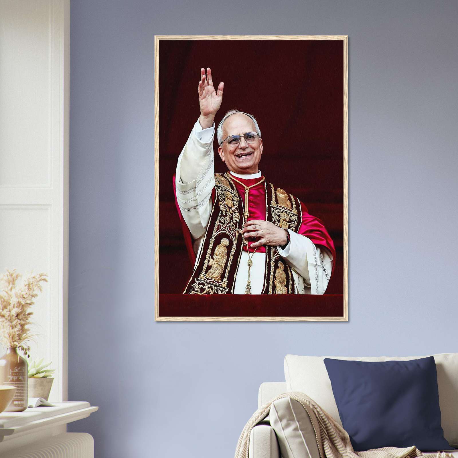 Robert Francis Prevost Poster, New Pope Leo Xiv Print Poster, Full-Size ...