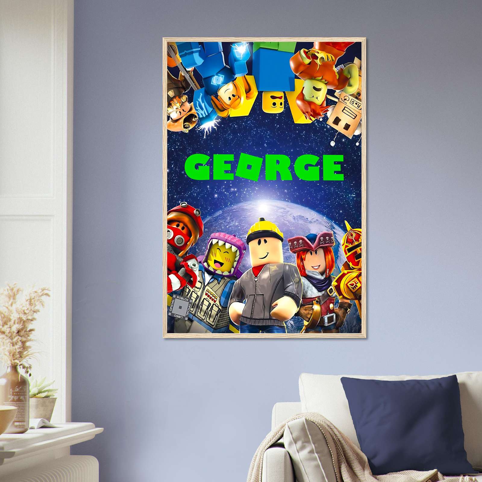 Roblox Game Poster, Game Poster, Video Game Poster, Full-Size Poster ...