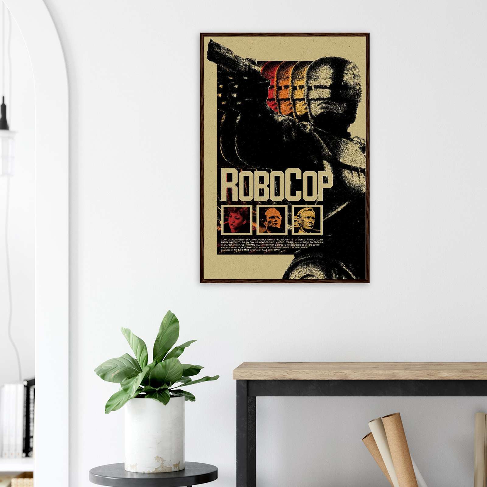 Robocop Movie Poster, Vintage Movie Poster, Film Poster, Full-Size ...