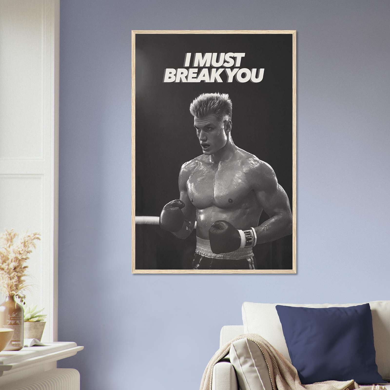 Rocky Iv Movie Poster, Ivan Drago Poster, Boxing Movie Poster, Rocky ...