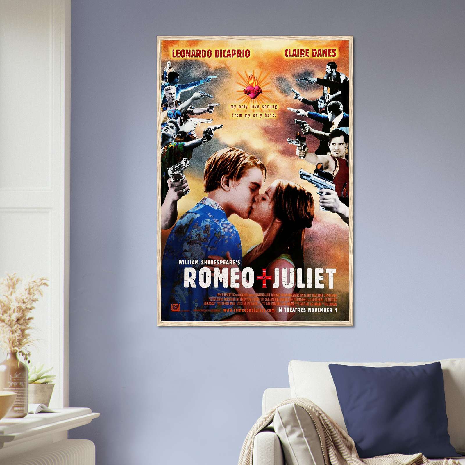 Romeo And Juliet 1996 Movie Poster, Romeo + Juliet Poster, Film Poster ...