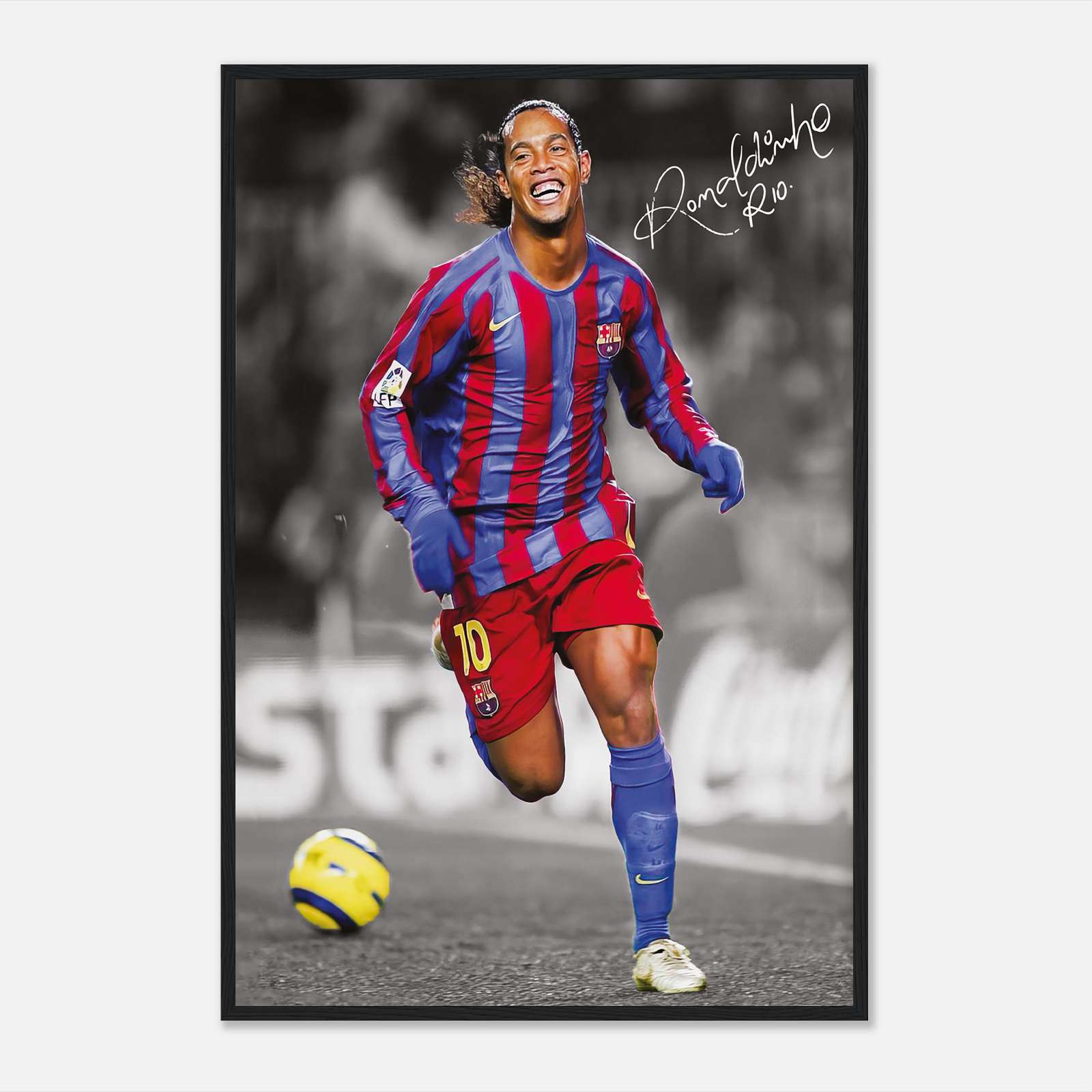 Ronaldinho Poster, Football Poster, Sports Poster, Full-Size Poster ...