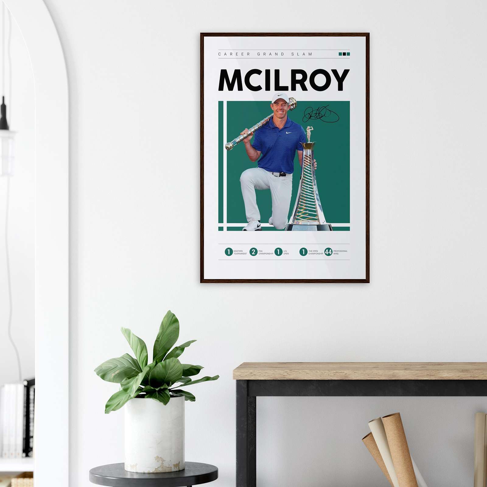 Rory Mcilroy Poster, Sports Poster, Golf Poster, Golf Print, Full-Size ...