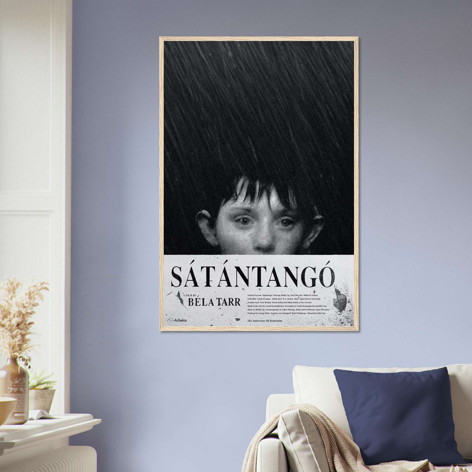 Satantango Movie Poster, Vintage Movie Poster, Full-Size Poster, Ready ...