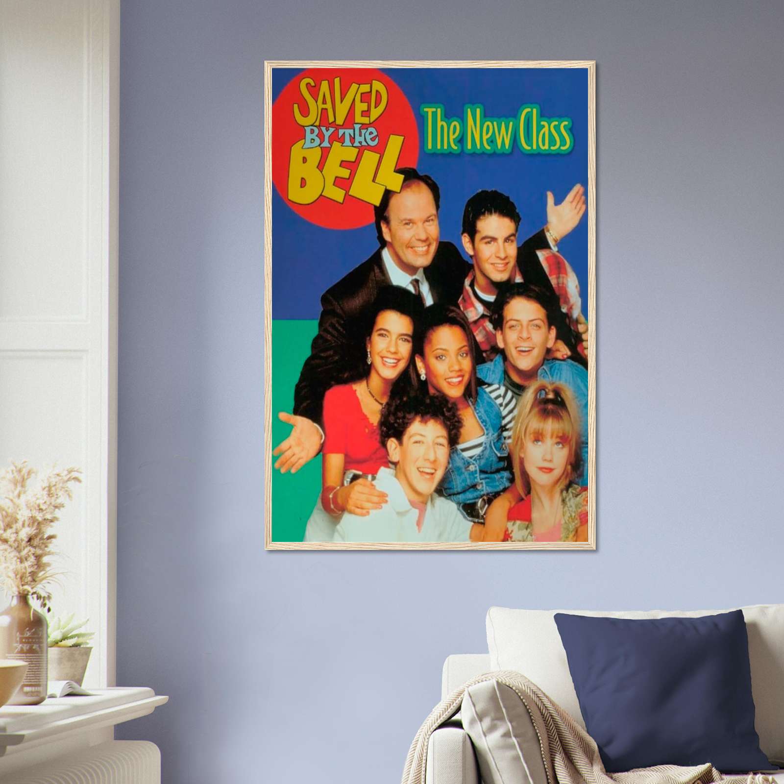 Saved By The Bell Tv Series Poster, Vintage Movie Poster, Tv Show ...