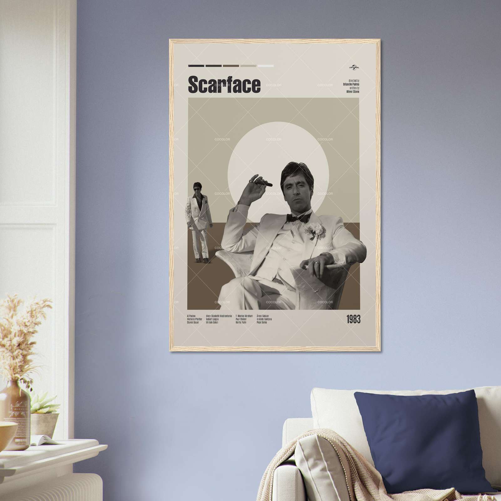 Scarface Movie Poster, Scarface Poster, Classic Movie Poster, Full-Size ...