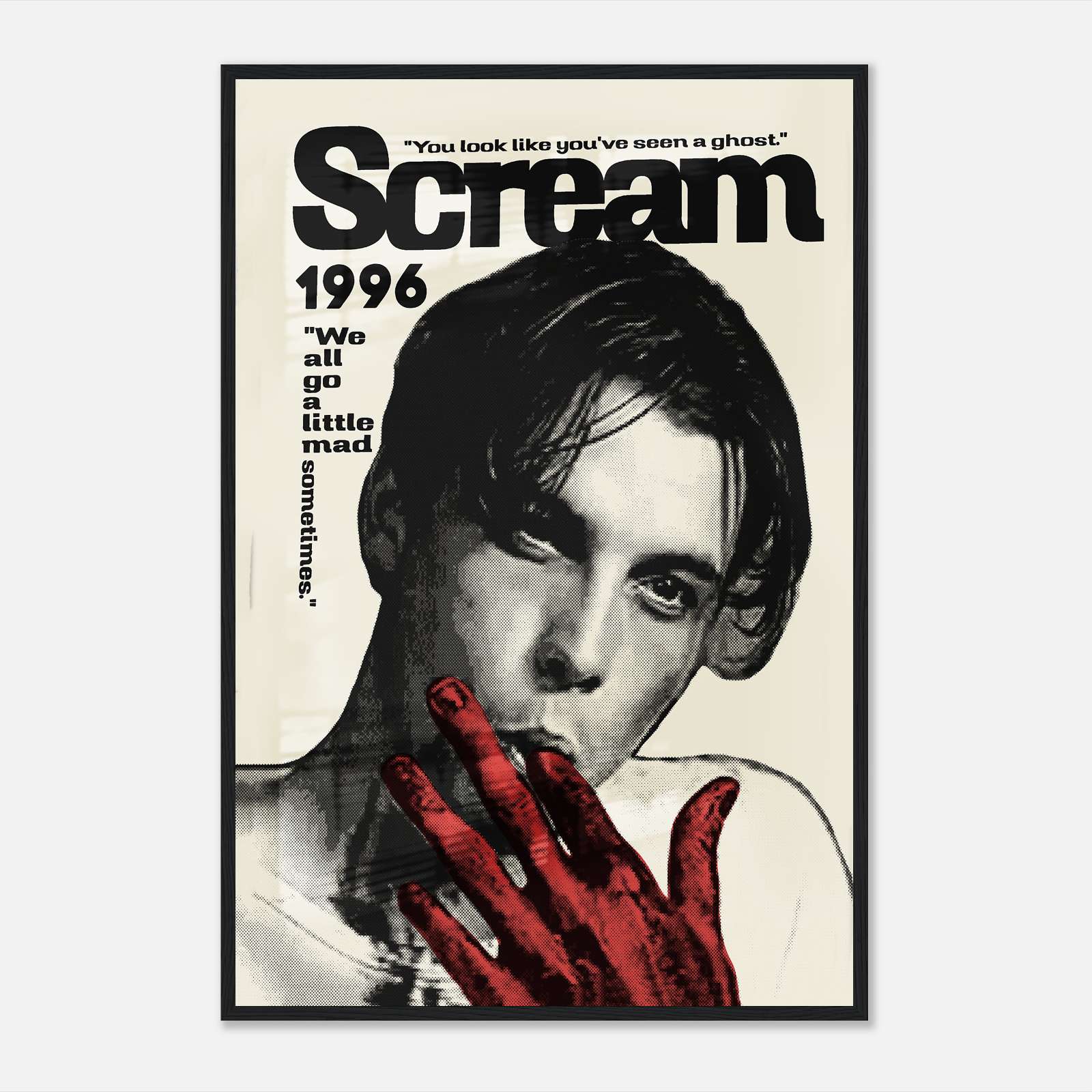 Scream 90S Movie Poster, Full-Size Movie Poster, Ready to Hang - Citiesbox