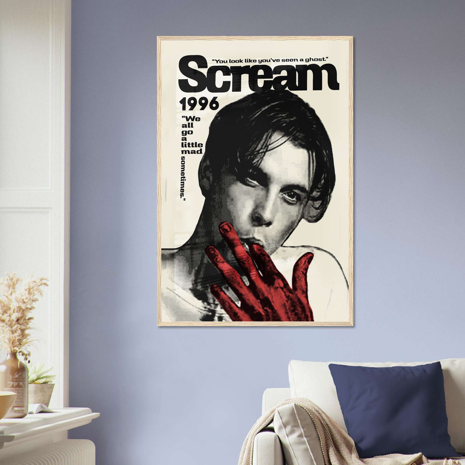 Scream 90S Movie Poster, Full-Size Movie Poster, Ready to Hang - Citiesbox