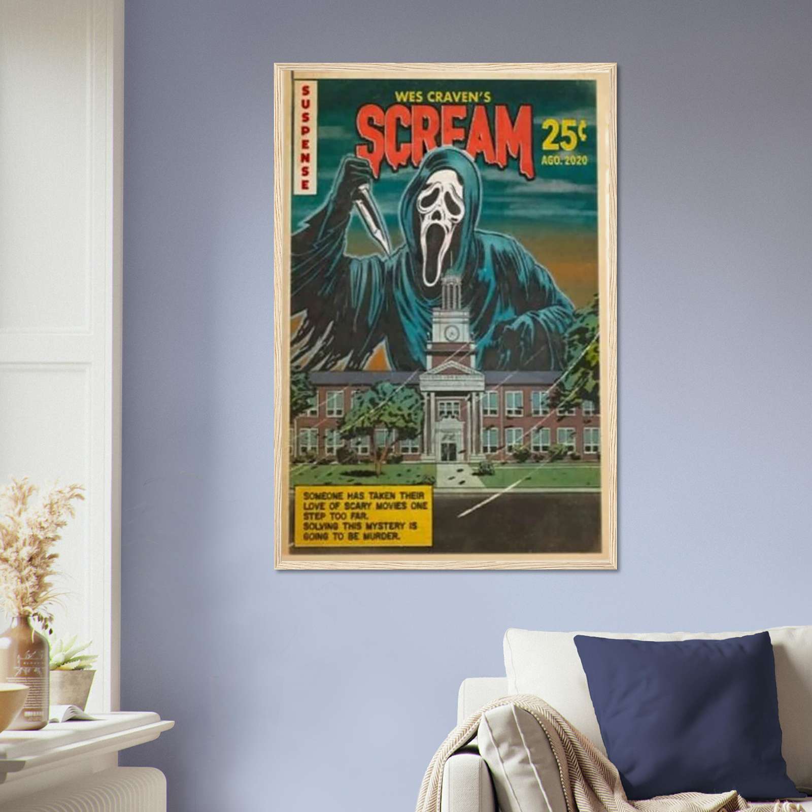 Scream Horror Movie Poster, Ghostfa E Scream Wall Art Poste, Full-Size ...