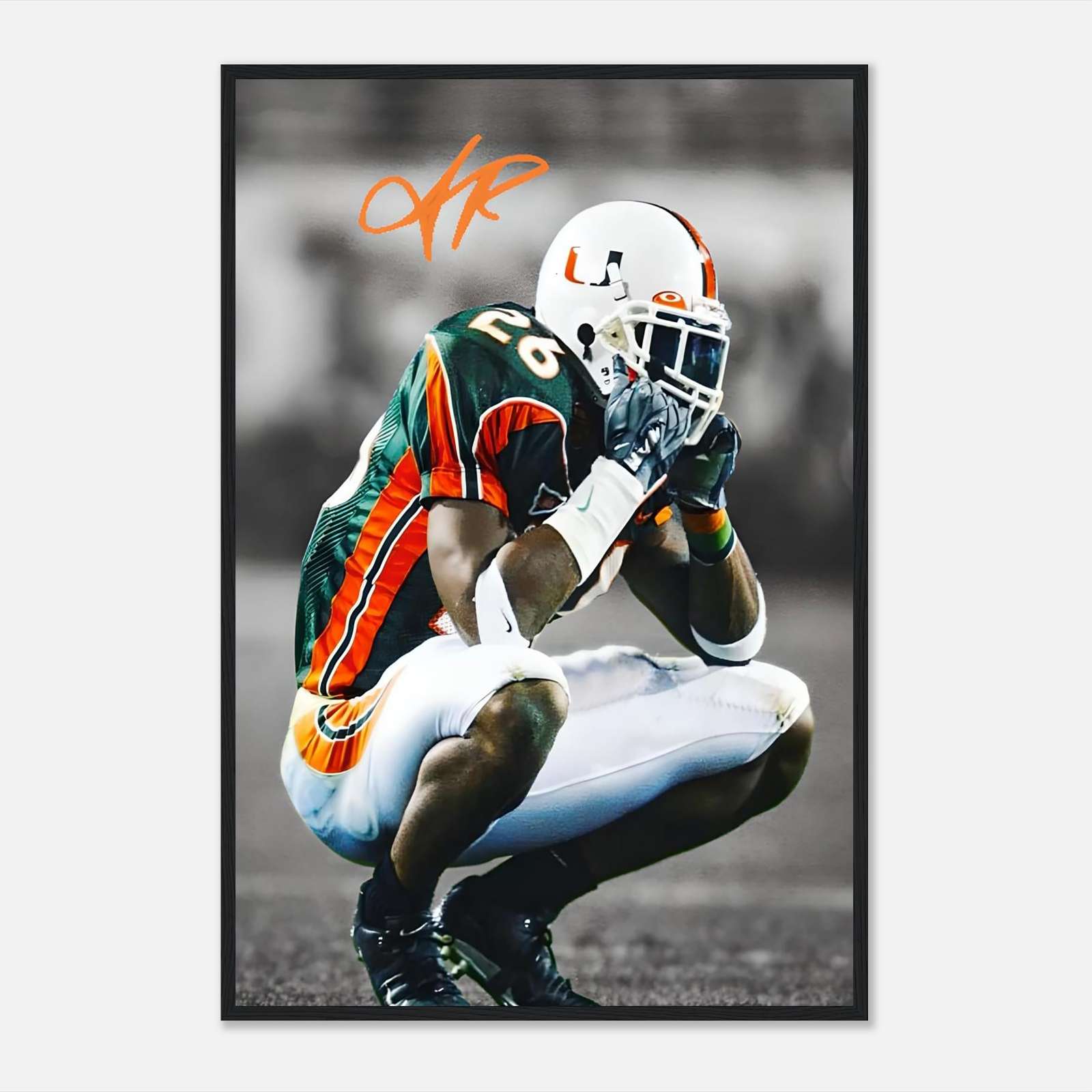 Sean Taylor Poster, American Football Poster, Football Poster, Full ...