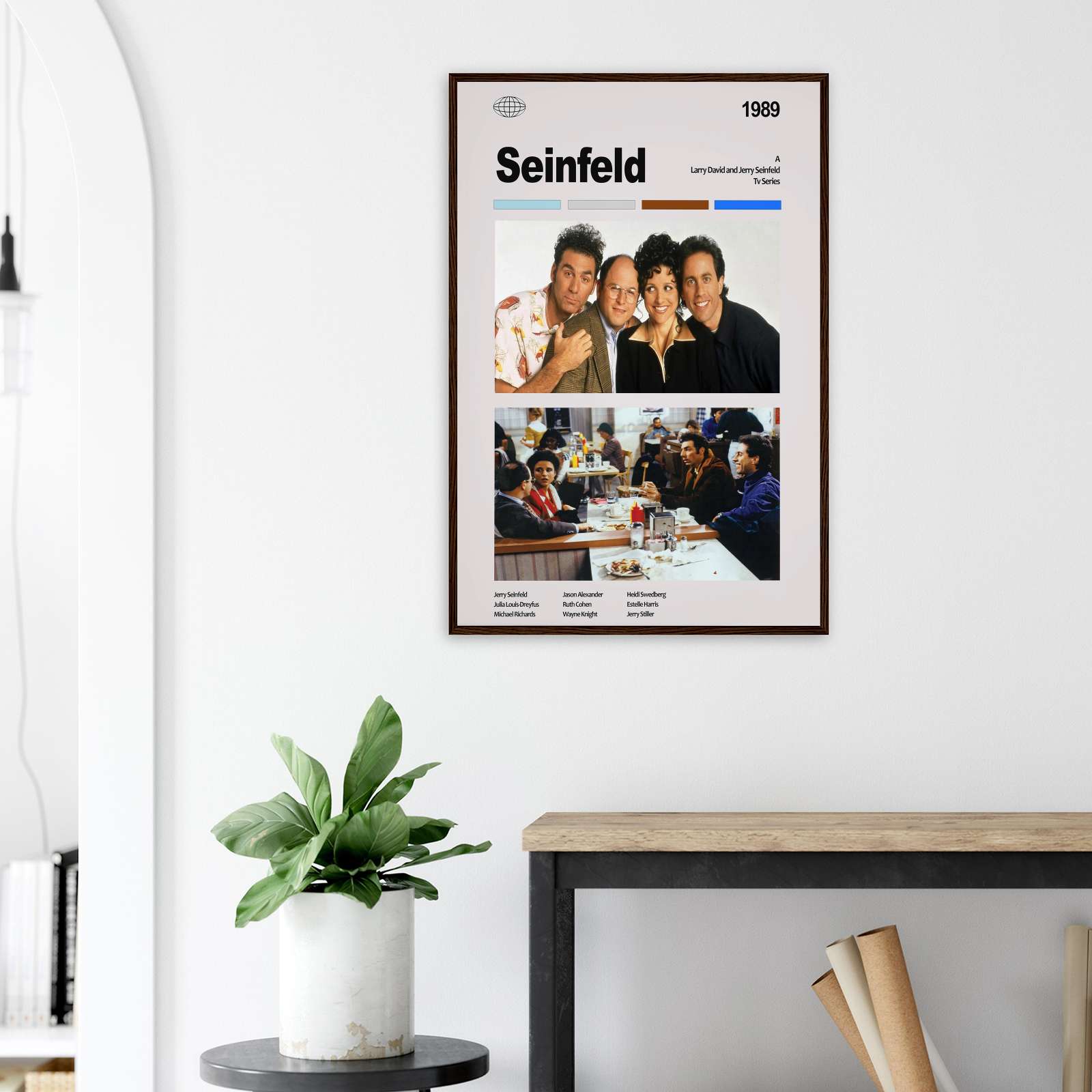 Seinfeld Tv Series Poster, Vintage Movie Poster, Film Poster, Full-Size ...