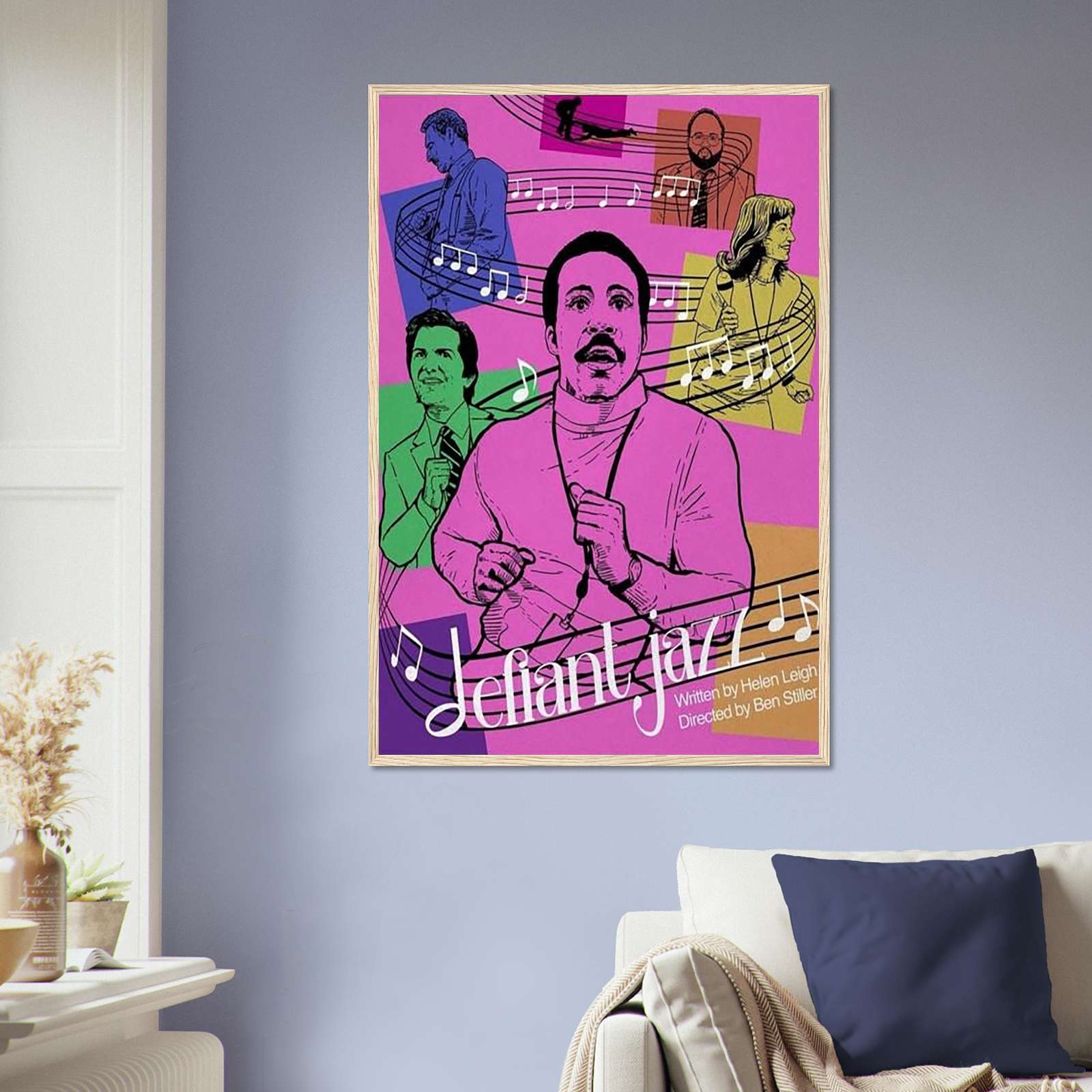 Severance Defiant Jazz Poster, Tv Show Retro Print, Full-Size Poster ...