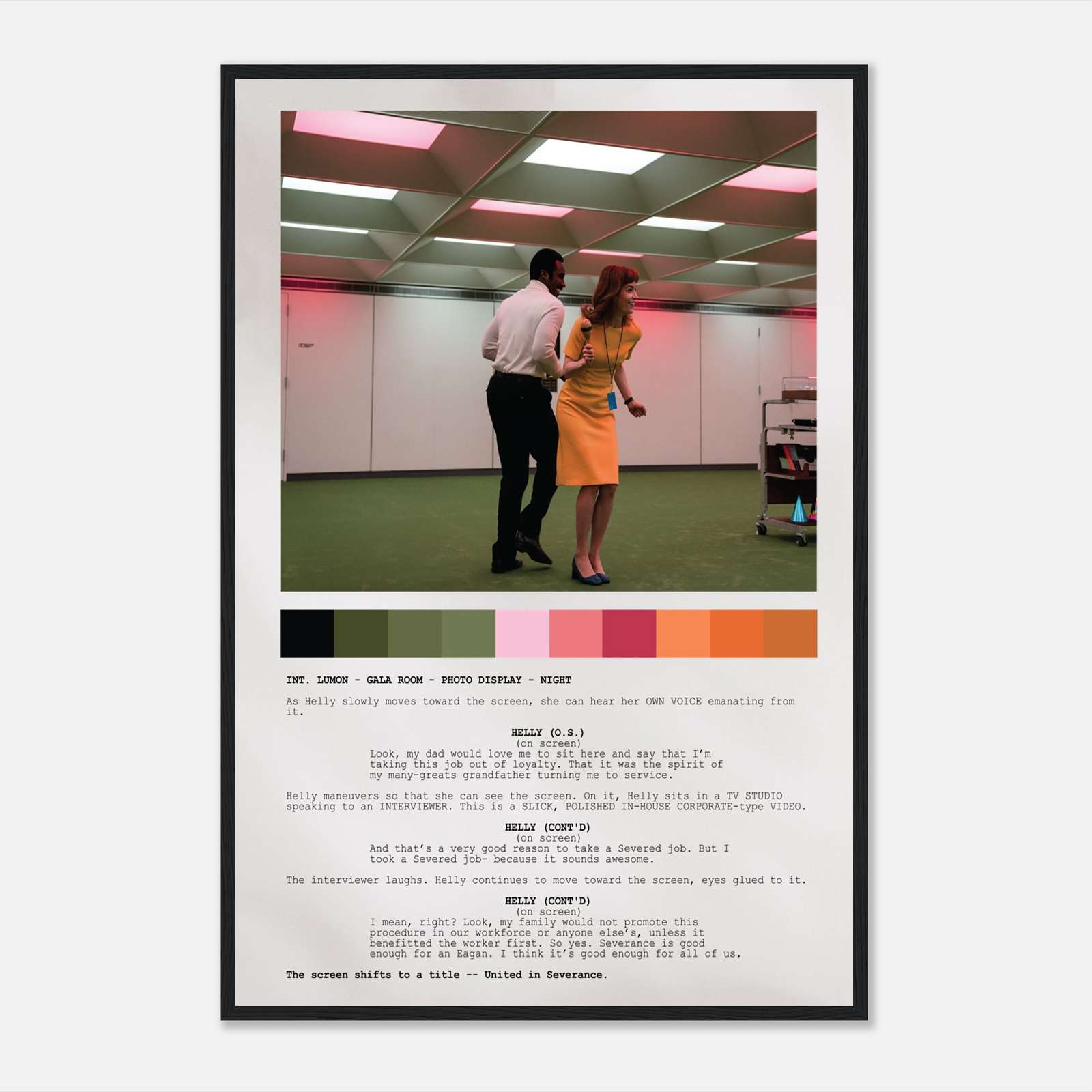 Severance Poster Iconic Tv Series Poster For Collectors Of Thrillers ...