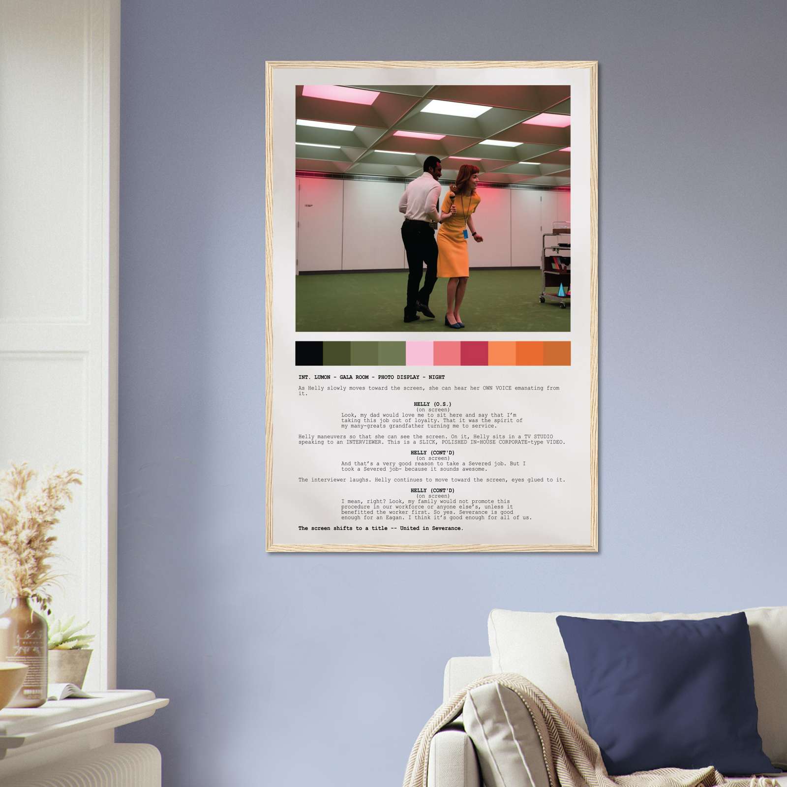 Severance Poster Iconic Tv Series Poster For Collectors Of Thrillers ...