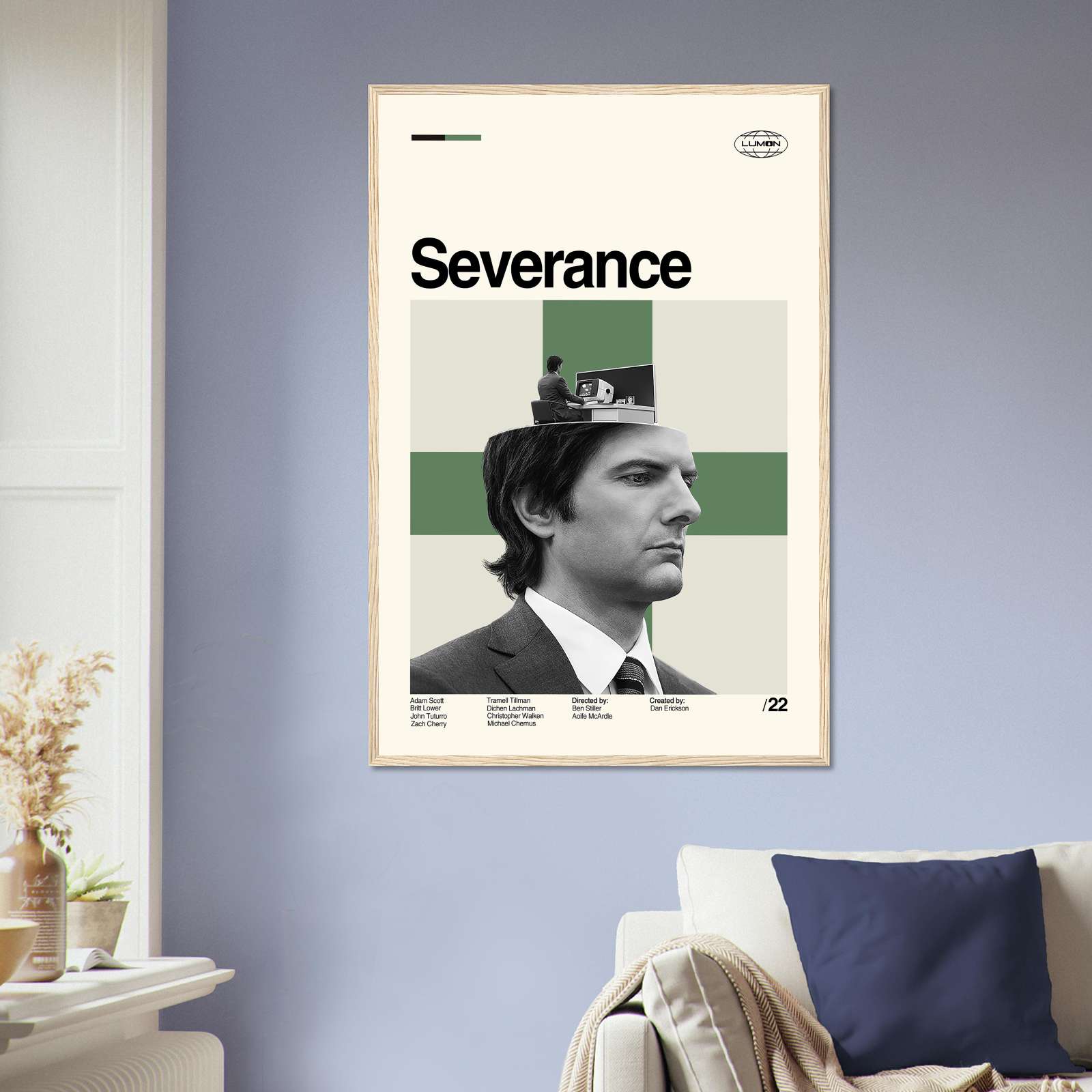 Severance Poster Severance Tv Series Poster Movie Poster Midcentury Art Minimalist Art, Full ...