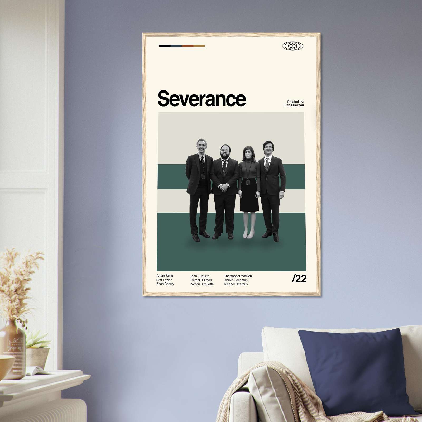 Severance Poster, Tv Series Poster Vintage Poster, Retro Wall Art, Full-Size Poster, Ready to ...