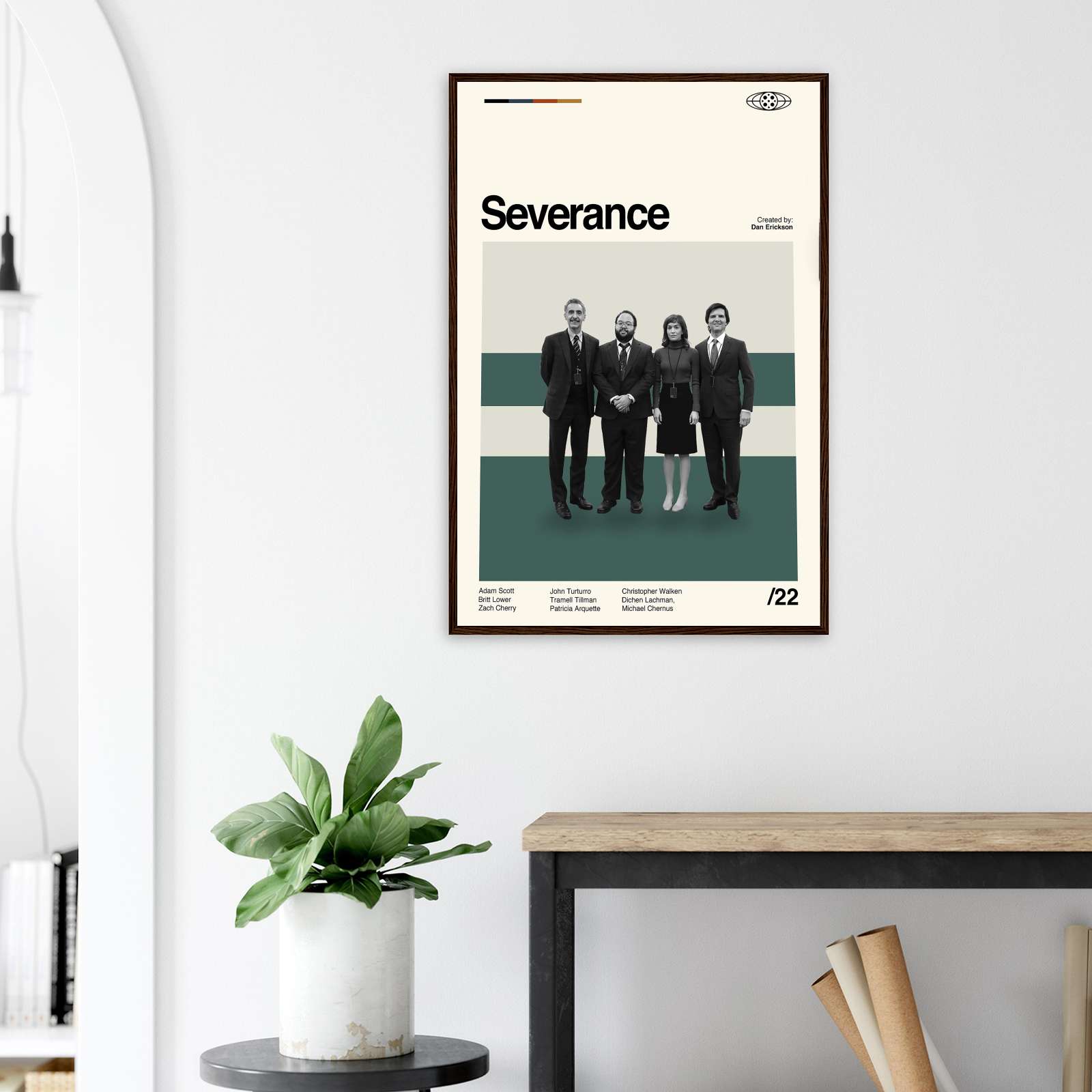 Severance Poster, Tv Series Poster Vintage Poster, Retro Wall Art, Full ...