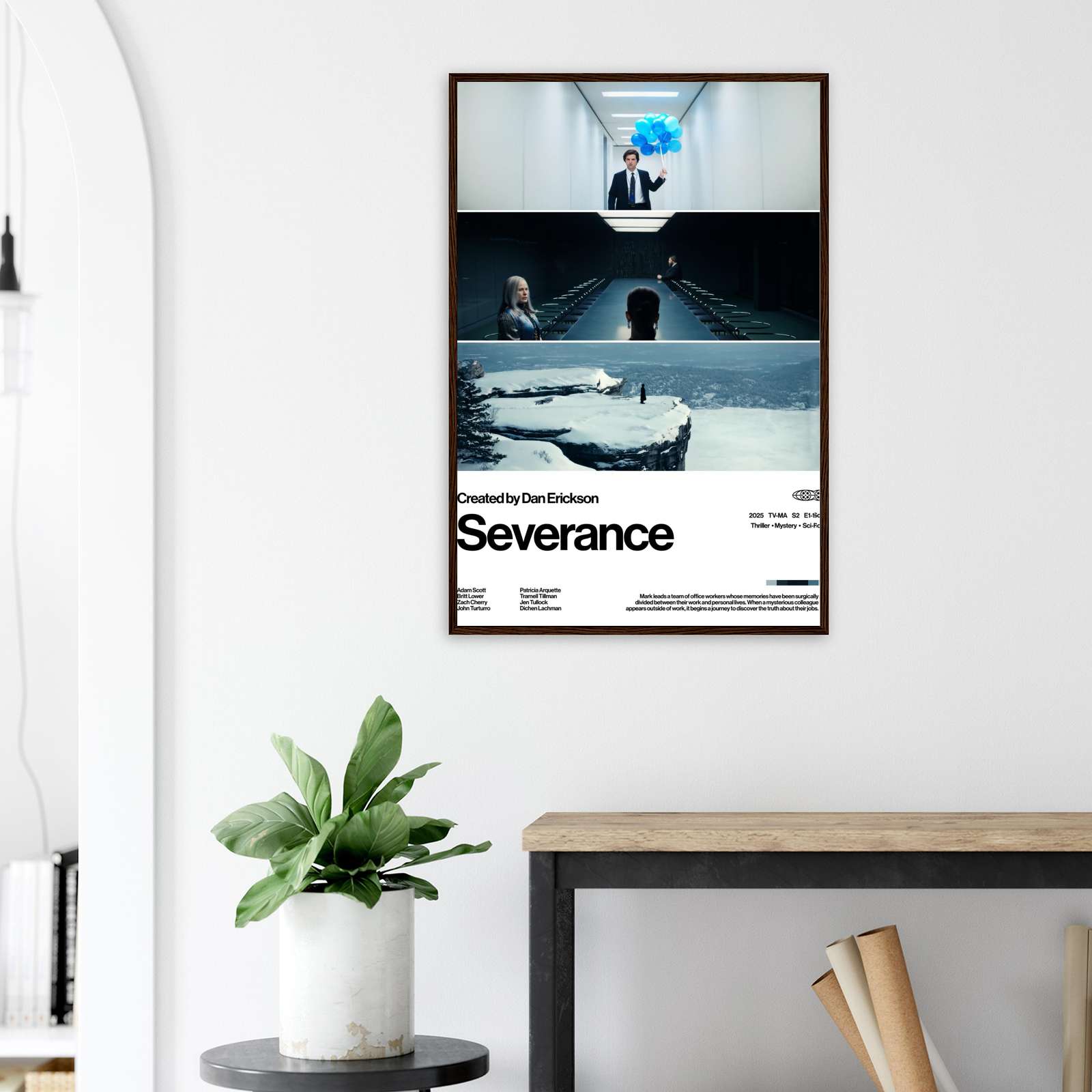 Severance Season 2 Poster, Modern Series Poster, Full-Size Poster ...