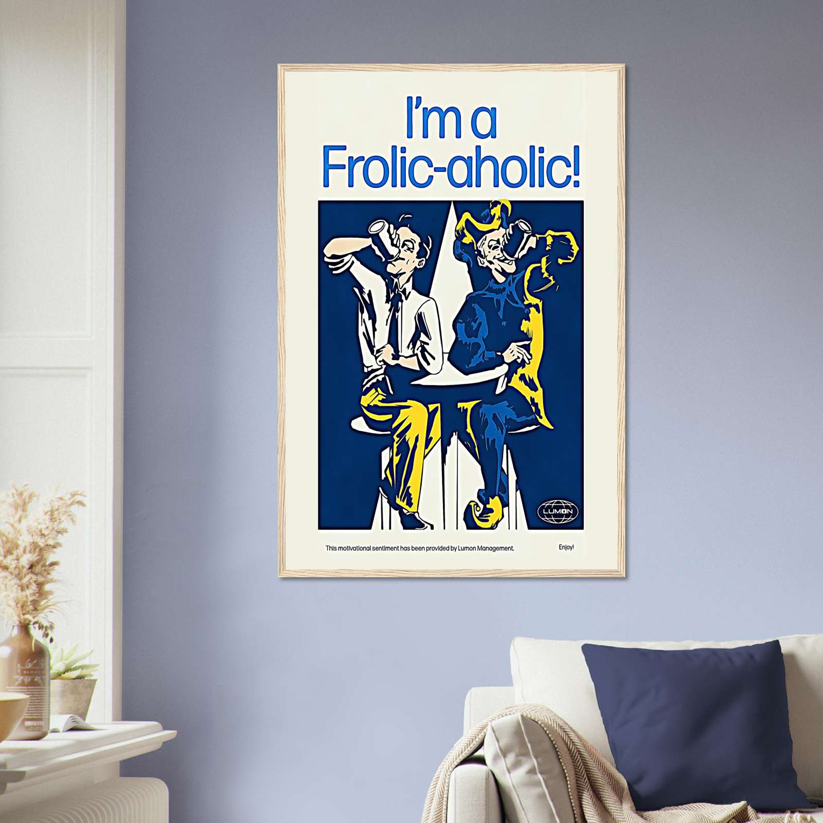 Severance Tv Series Poster Im A Frolic Aholic Poster Tv Series Poster ...