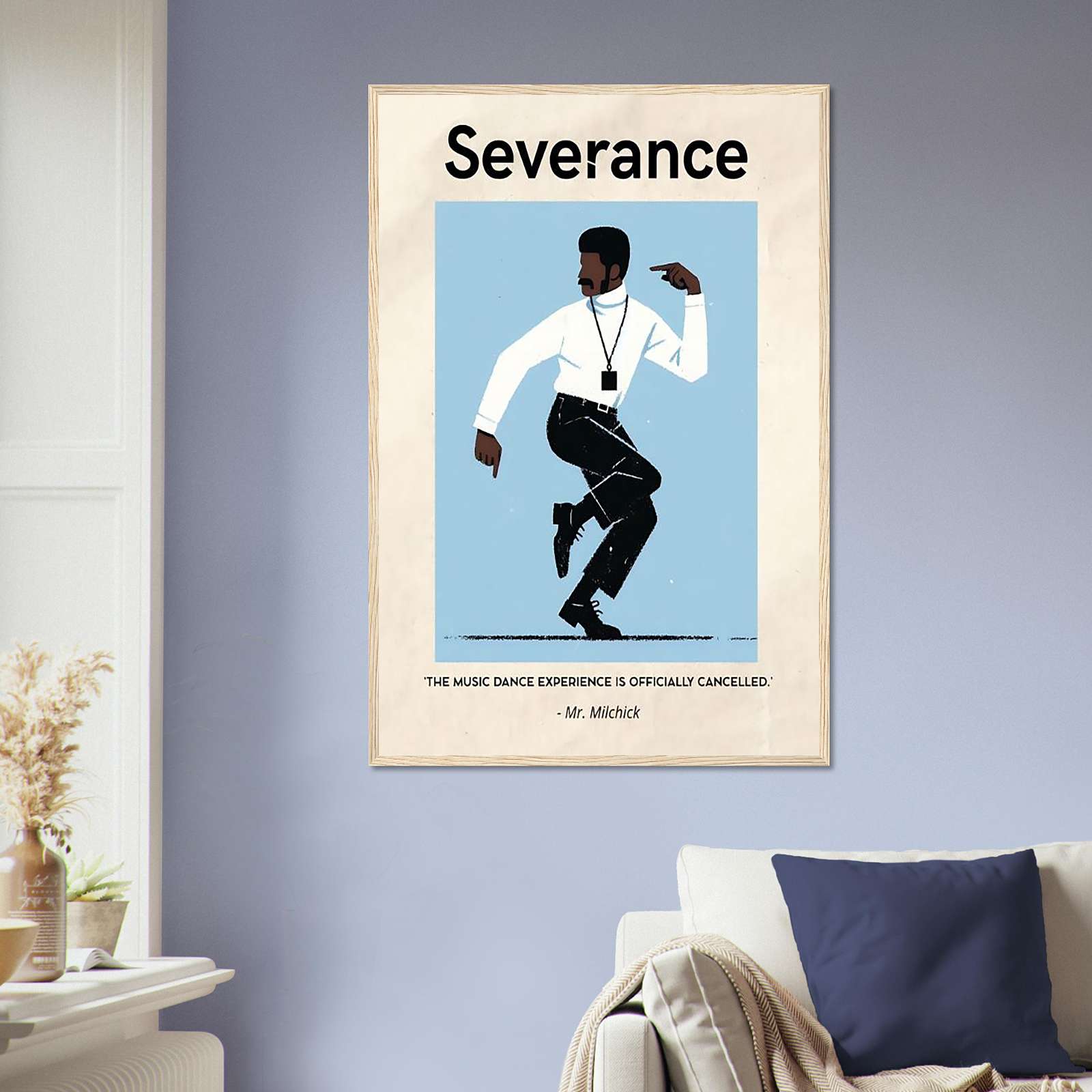 Severance Tv Series Poster Psychological Drama Poster Featuring Adam ...