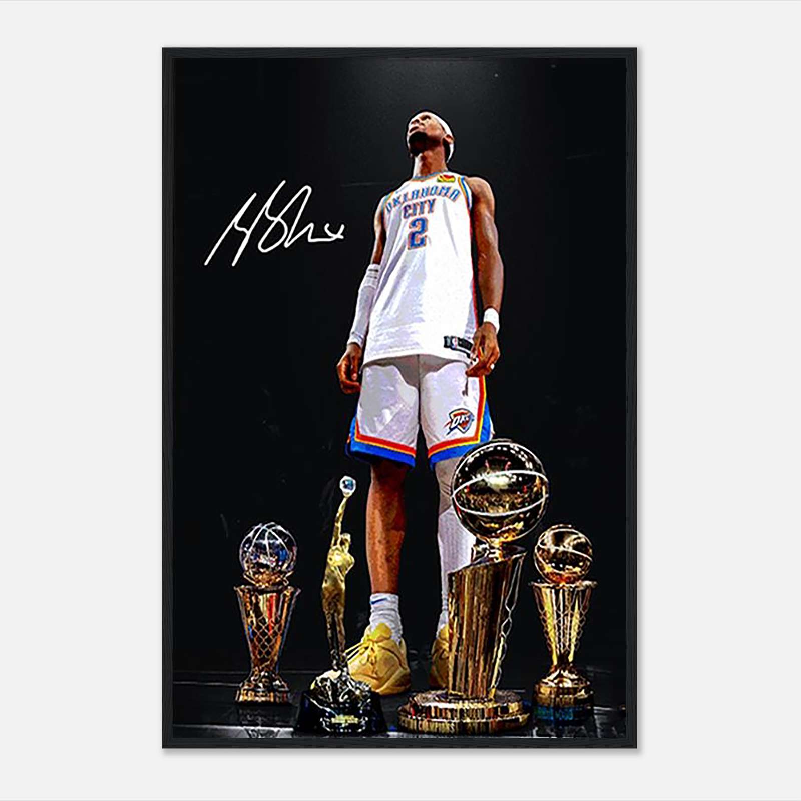 Shai Gilgeous Alexander Poster, Shai Gilgeous Alexander Champions ...