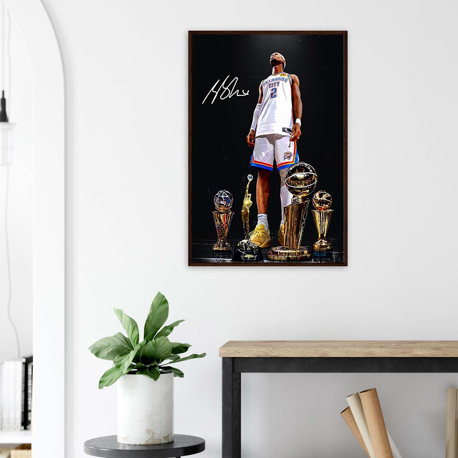 Shai Gilgeous Alexander Poster, Shai Gilgeous Alexander Champions ...