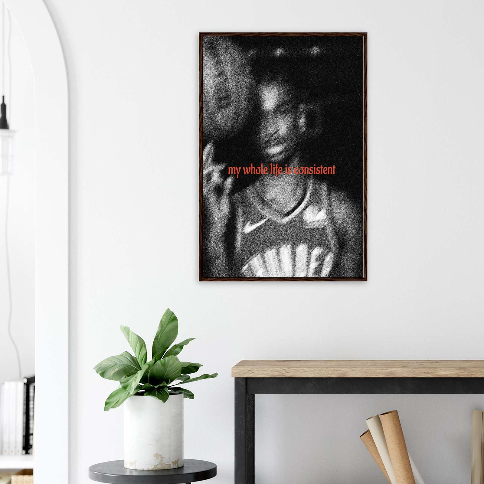 Shai Gilgeous Alexander Poster, Sports Poster, Basketball Player Poster ...