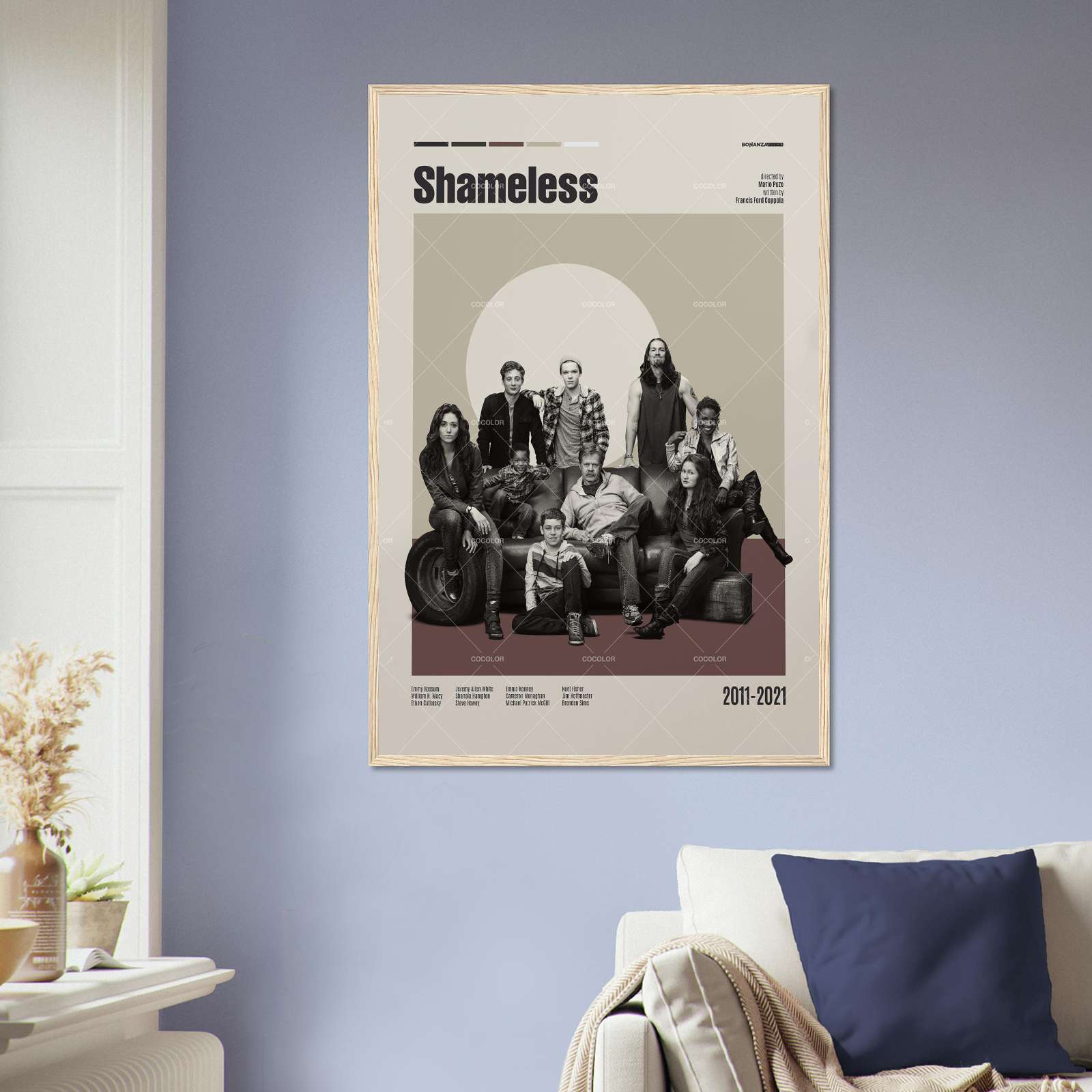 Shameless Movie Poster Classic Tv Show Wall Decor, Full-Size Poster ...