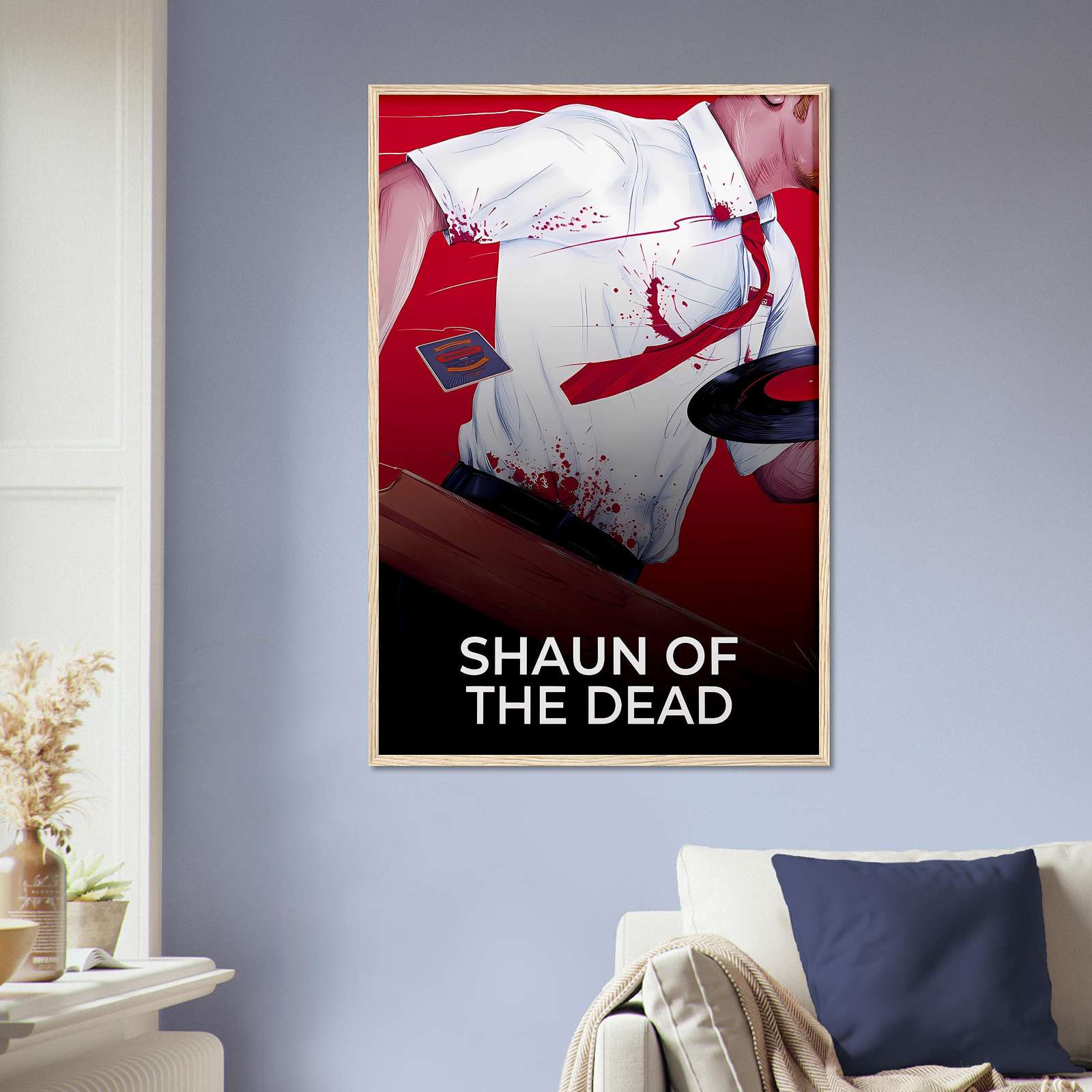Shaun Of The Dead Poster, Horror Movie Poster 2, Full-Size Poster ...