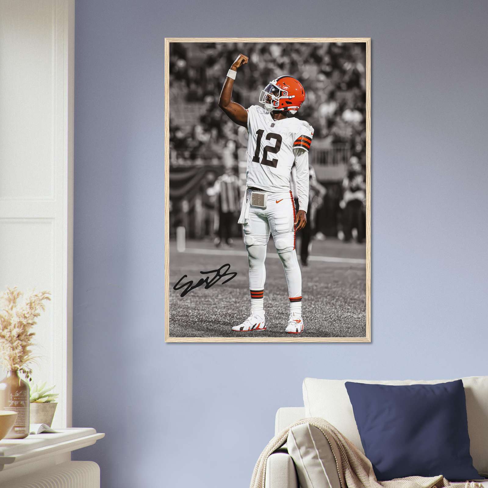 Shedeur Sanders Poster, Football Poster, American Football Poster, Full ...
