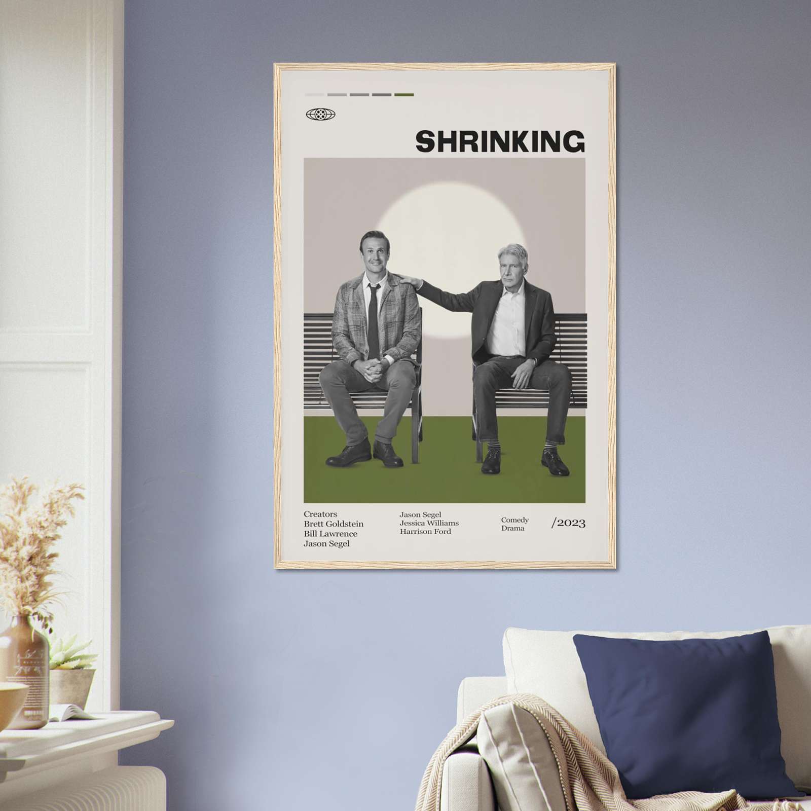 Shrinking Tv Series Poster, Shrinking Tv Show Poster, Film Poster, Full ...